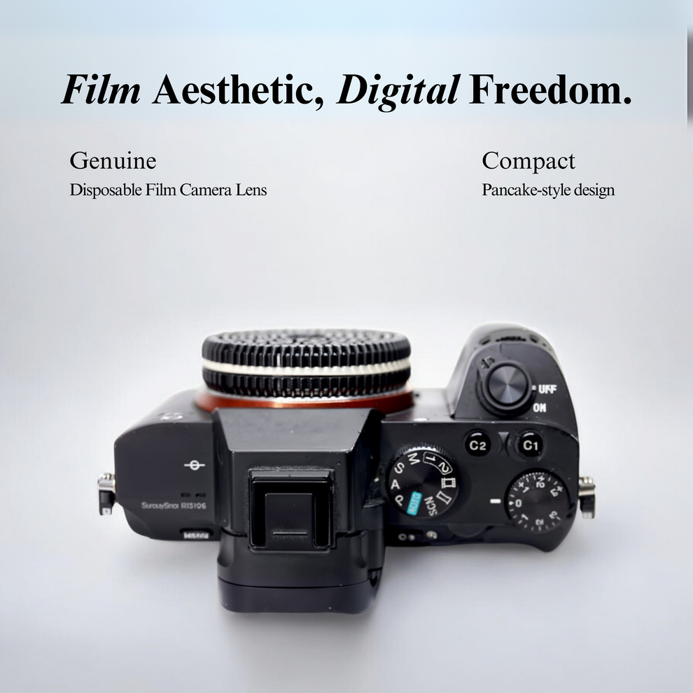 Retropia® Repurposed Disposable Camera Lens