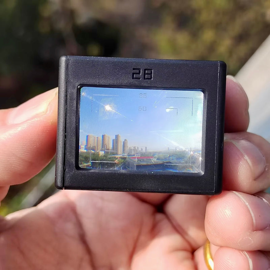 Retropia® Optical Waist Level Viewfinder